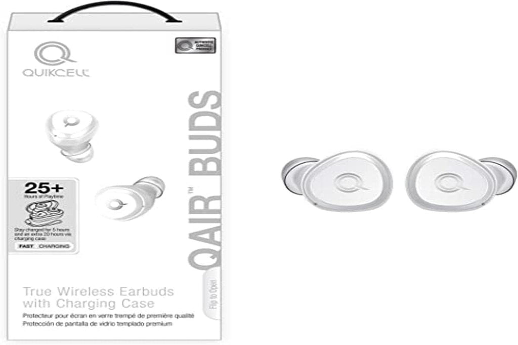 QUIKCELL QAIR Buds True Wireless Earbuds with Charging Case – AG Deals